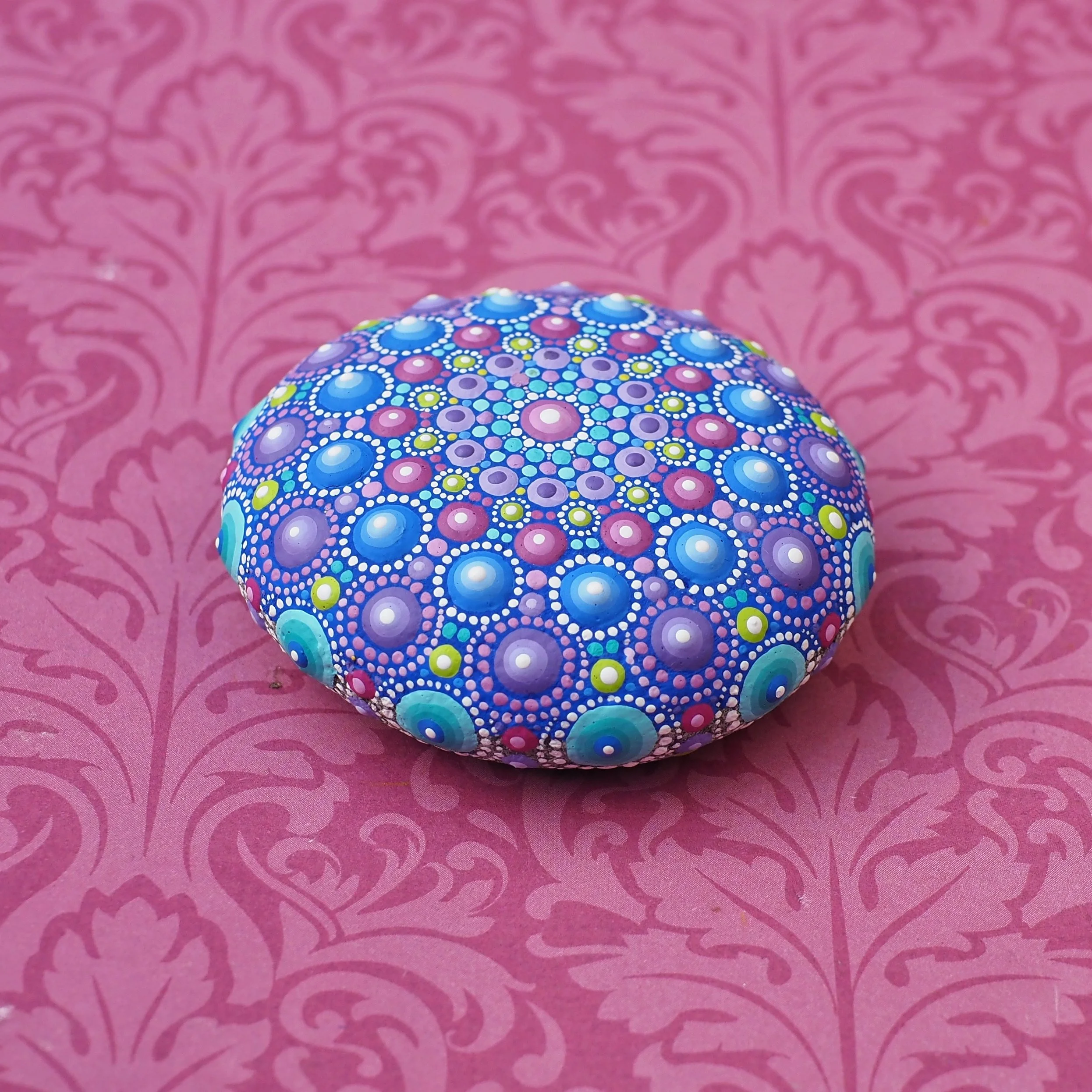 MANDALA STONES — Colourful Artistry | Mandala Stones | Elspeth McLean