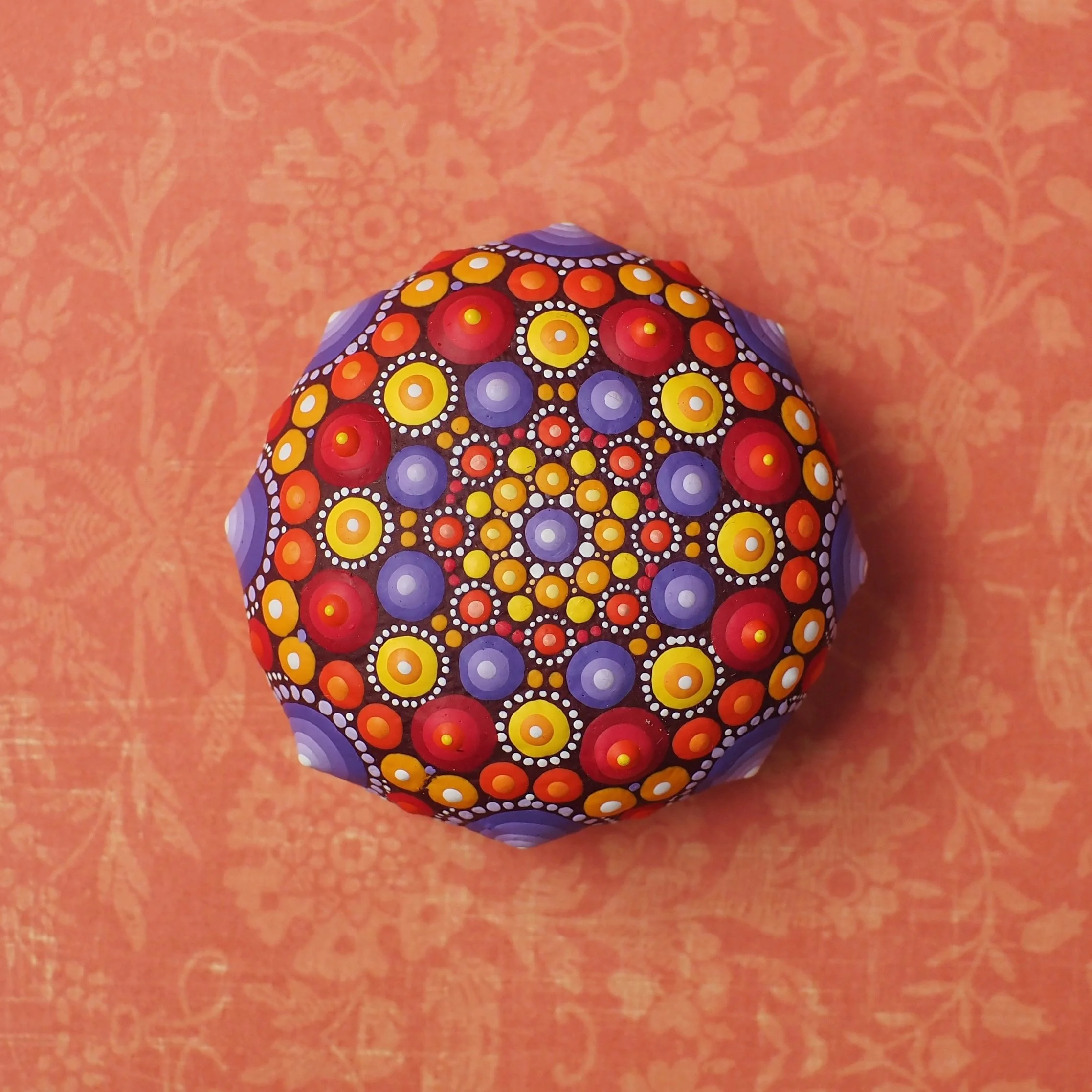 MANDALA STONES — Colourful Artistry | Mandala Stones | Elspeth McLean