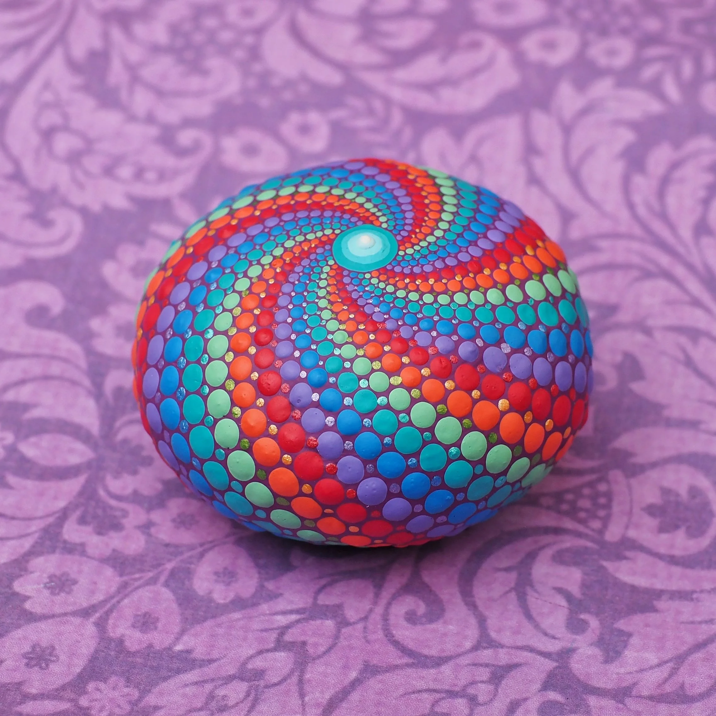 MANDALA STONES — Colourful Artistry | Mandala Stones | Elspeth McLean