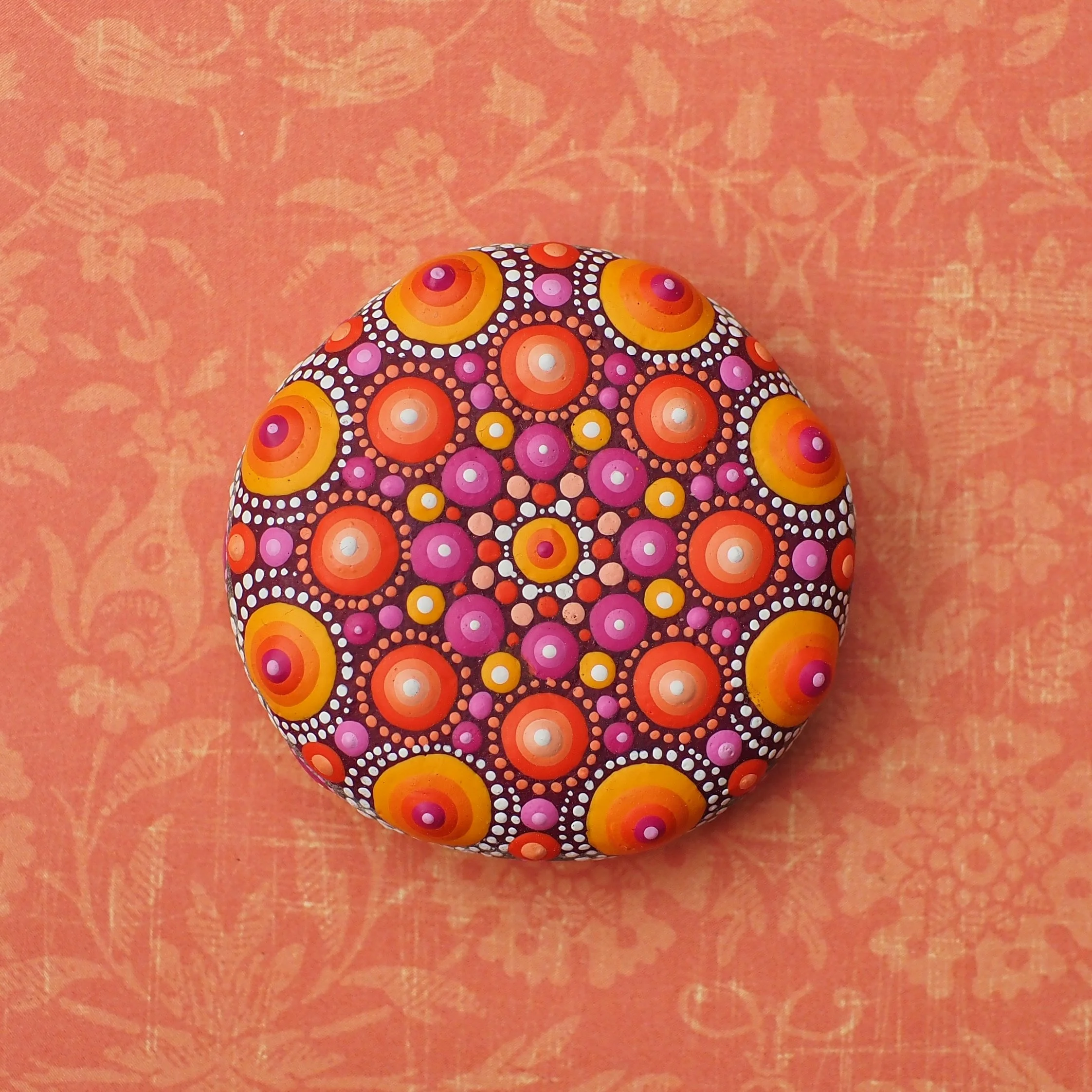 MANDALA STONES — Colourful Artistry | Mandala Stones | Elspeth McLean