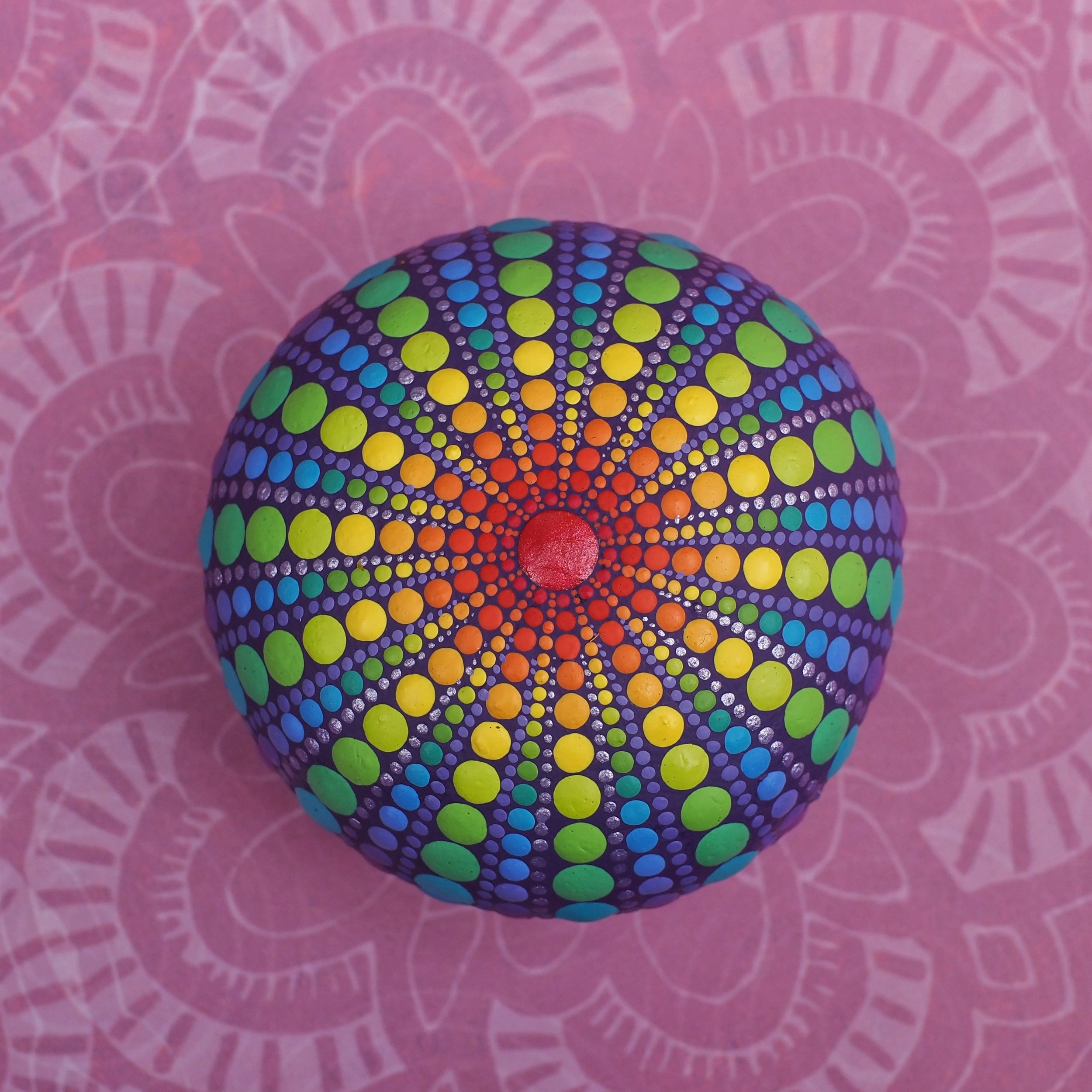 MANDALA STONES — Colourful Artistry | Mandala Stones | Elspeth McLean