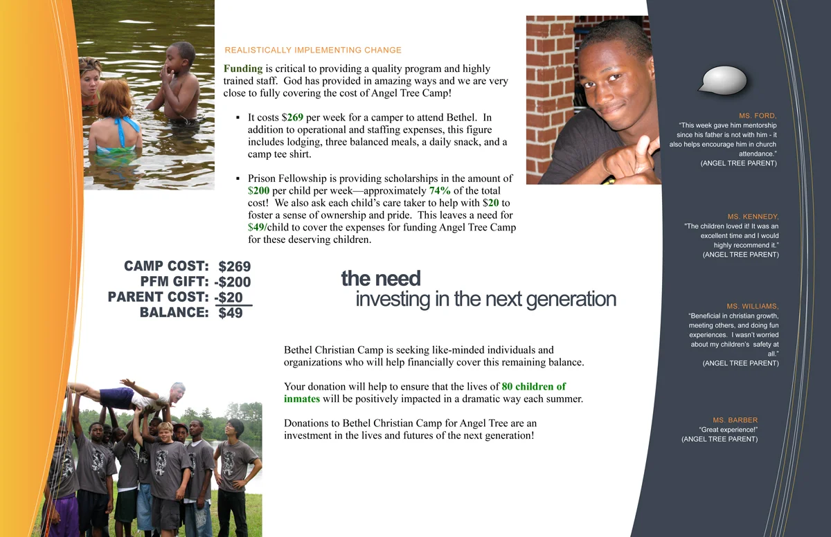 Angel Tree Camp — Bethel Christian Camp