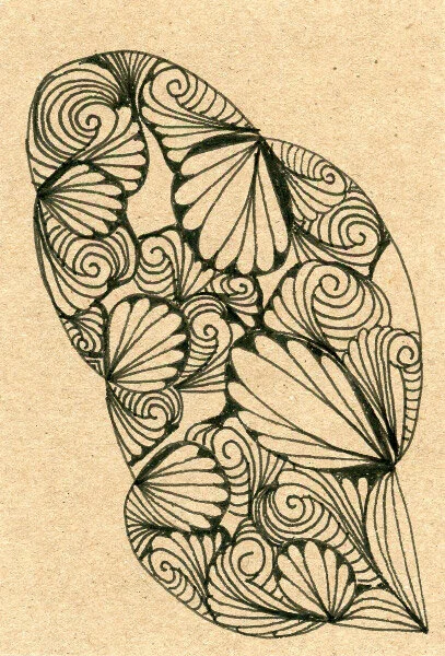 Coloring Zentangle® Tiles — The 21st Century Matriarch