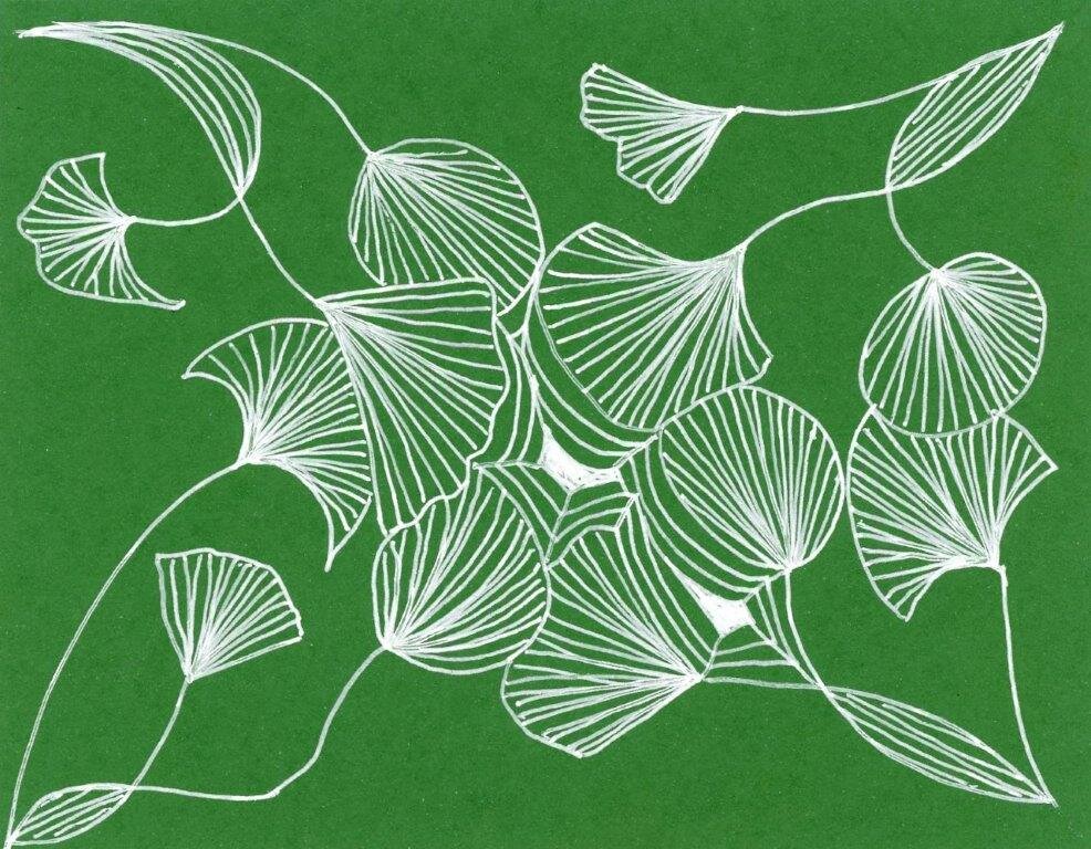 Green Zentangle® Tiles for March 2021 — The 21st Century Matriarch