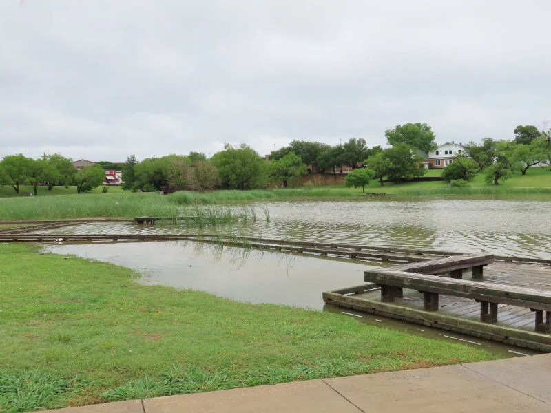 Josey Ranch Lake After a Heavy Rain — The 21st Century Matriarch