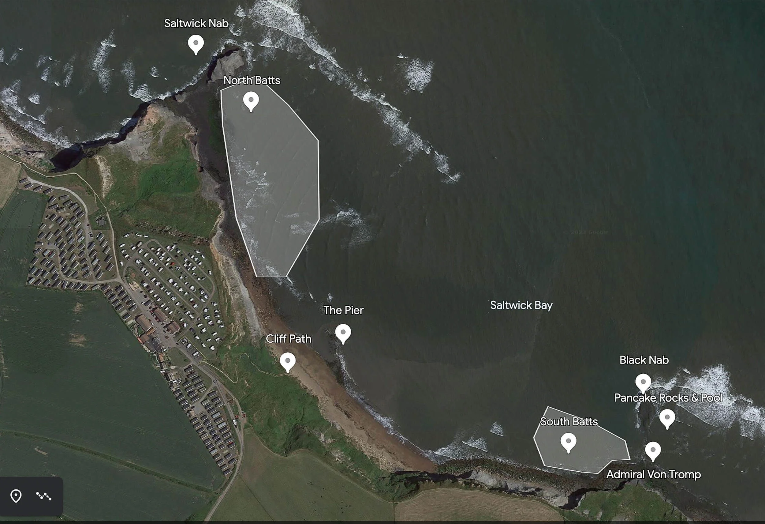 A landscape photography location guide to Saltwick Bay