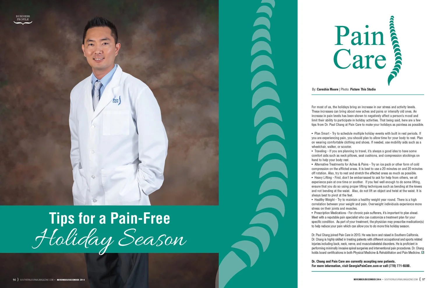 Dr. Paul Chang, MD | Atlanta Pain Management Physician