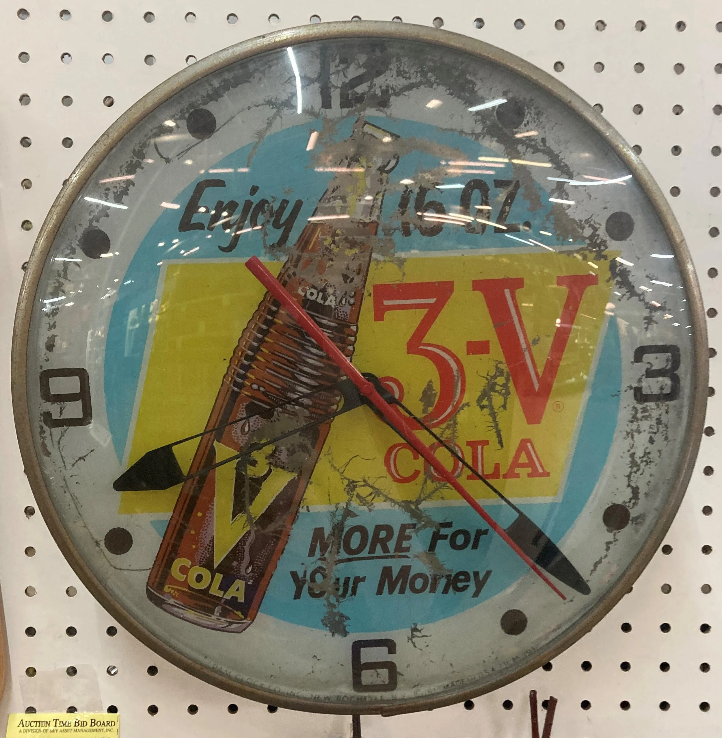 Prices Realized — Auction Time Bid Board