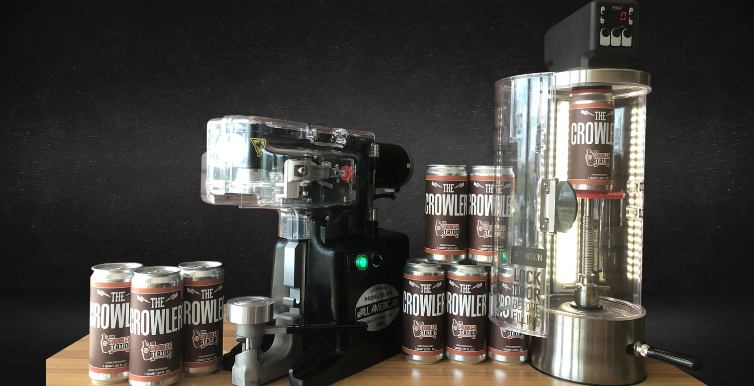 Crowler & Growler Stations | GS Draft System Solution