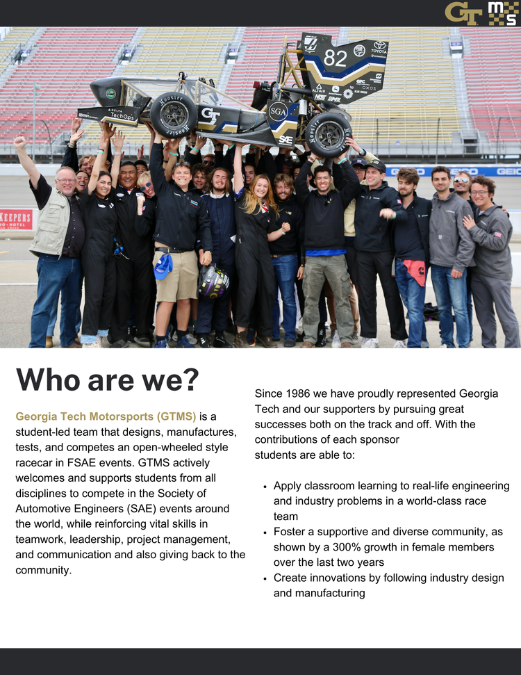Sponsors — Georgia Tech Motorsports