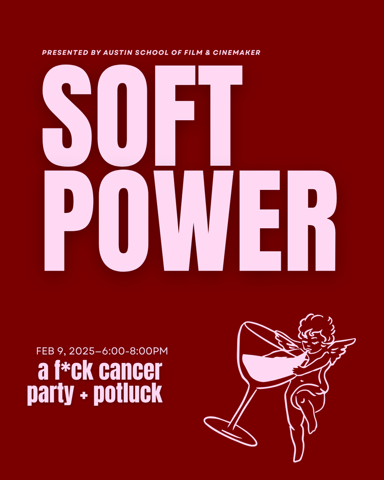 PRIVATE EVENT: SOFT POWER ~ a f*ck cancer potluck and party — Motion ...