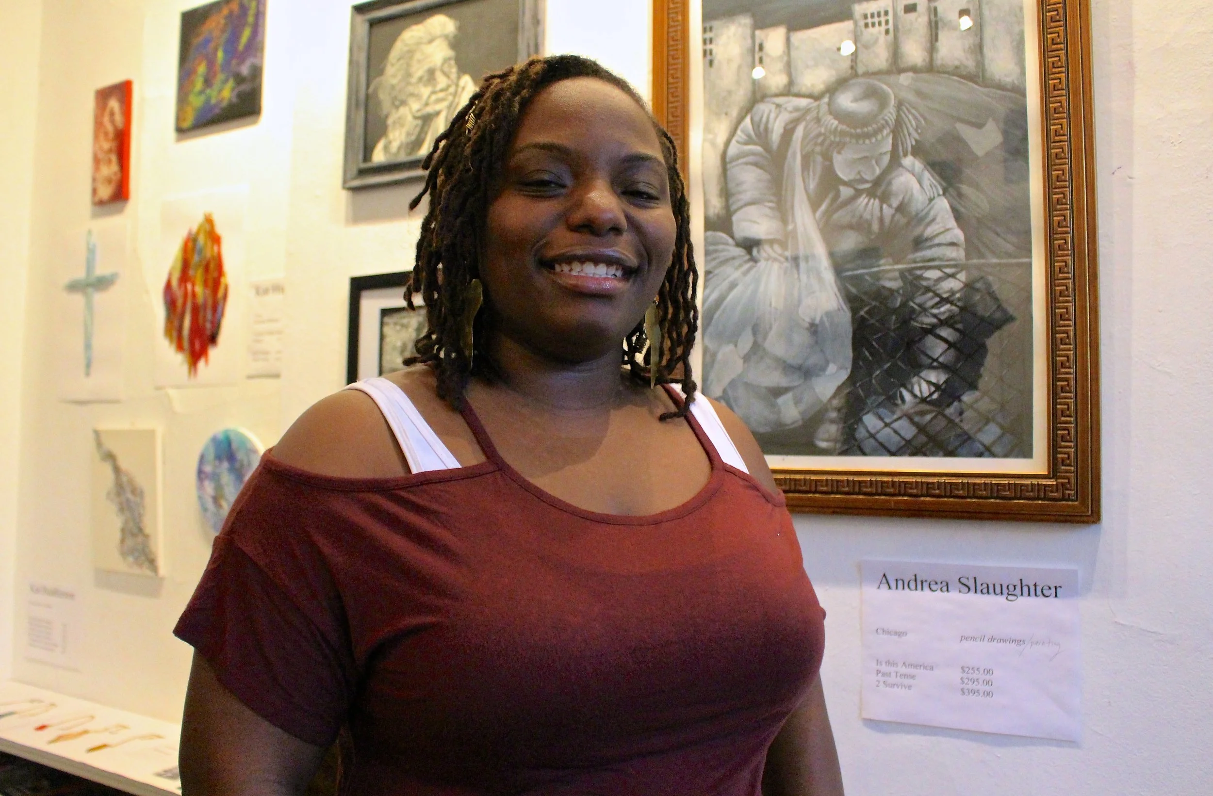 Trusting the process: Chicago artist Andrea Slaughter talks about ...