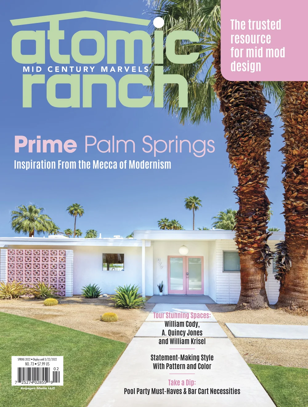 Modern Interiors Featured in Atomic Ranch Magazine