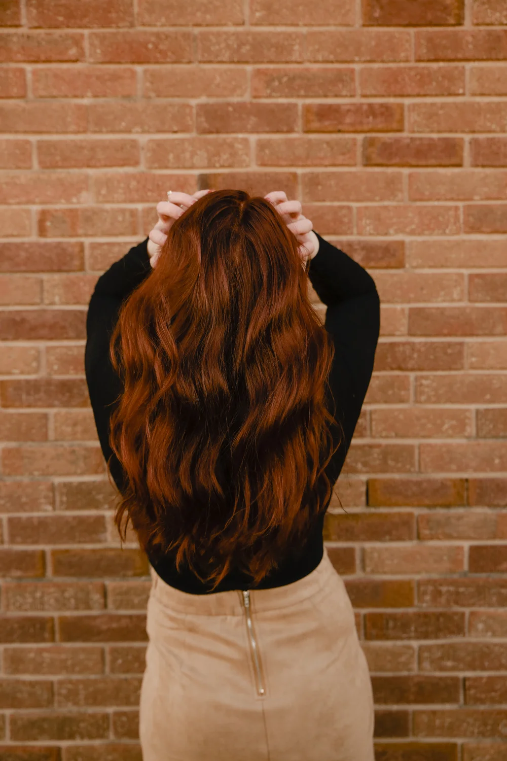 Brown Hair Back View Tumblr