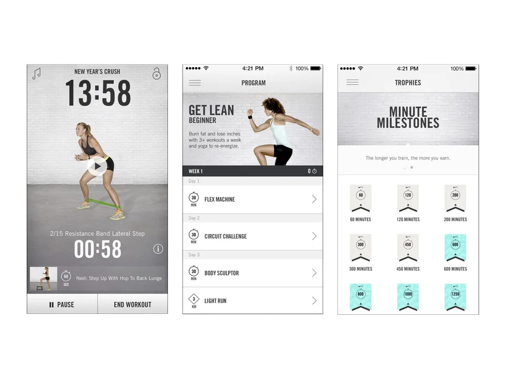 Nike Training Club App