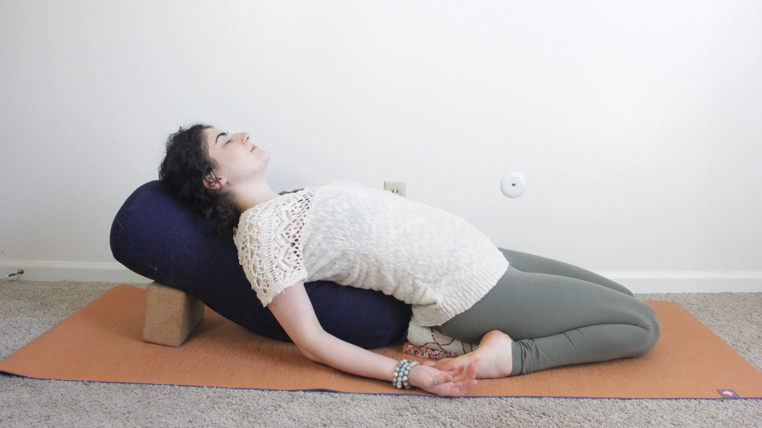 Supta Virasana: Reclining Hero Pose — santosha spirit