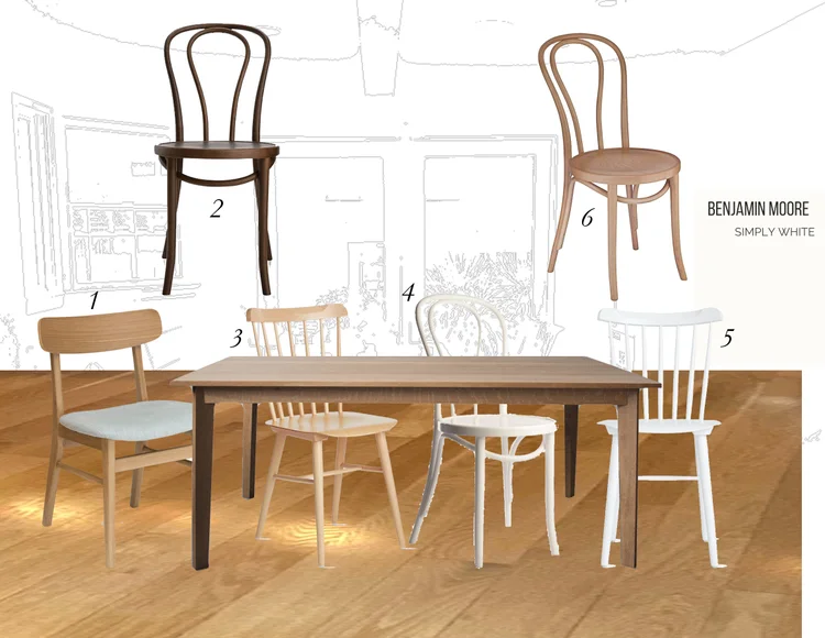 My Search for the Perfect Wood Dining Table & Chair Pairing — minilyfe