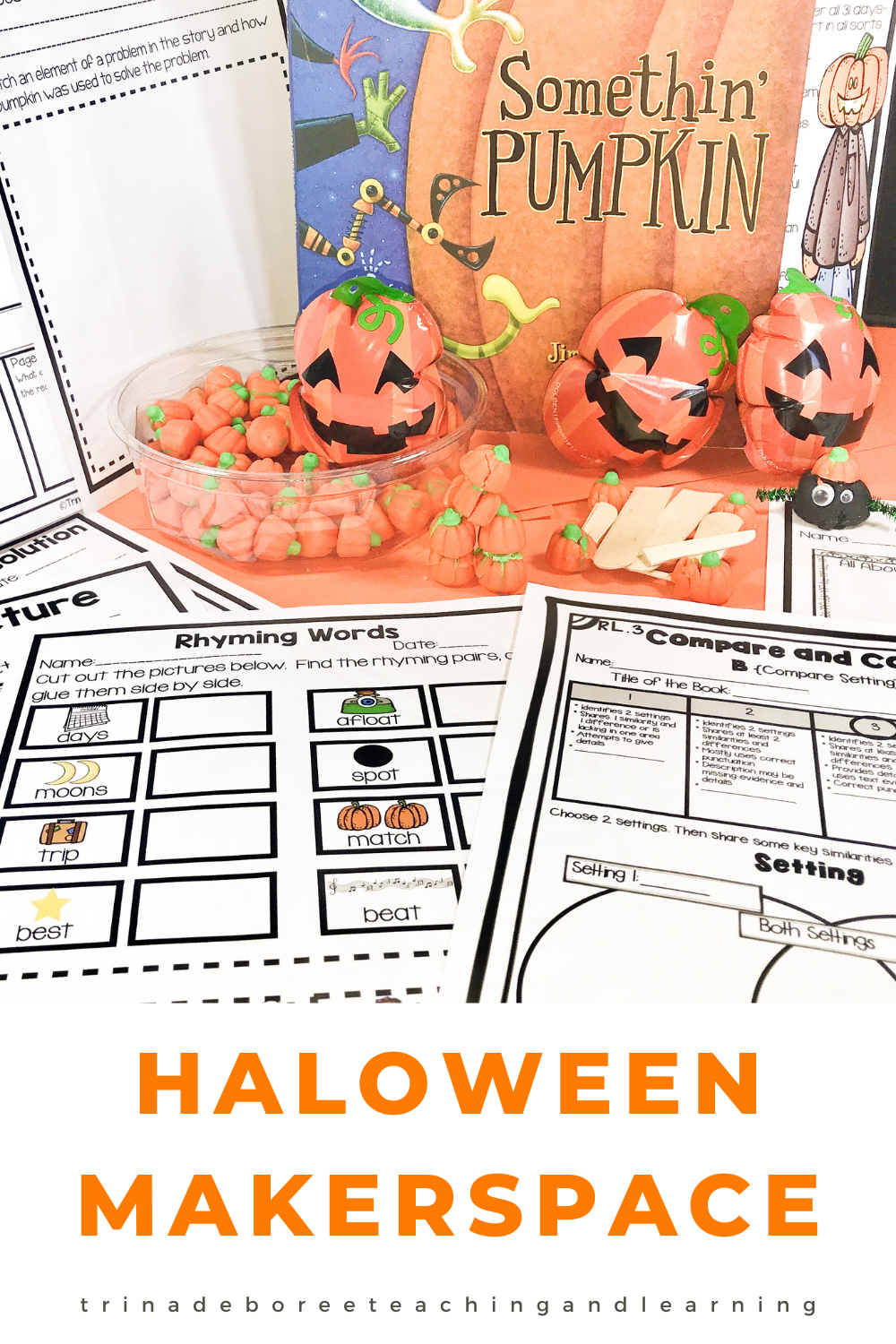One Tired Teacher 96: Halloween and Makerspace - One Tired Teacher: A ...