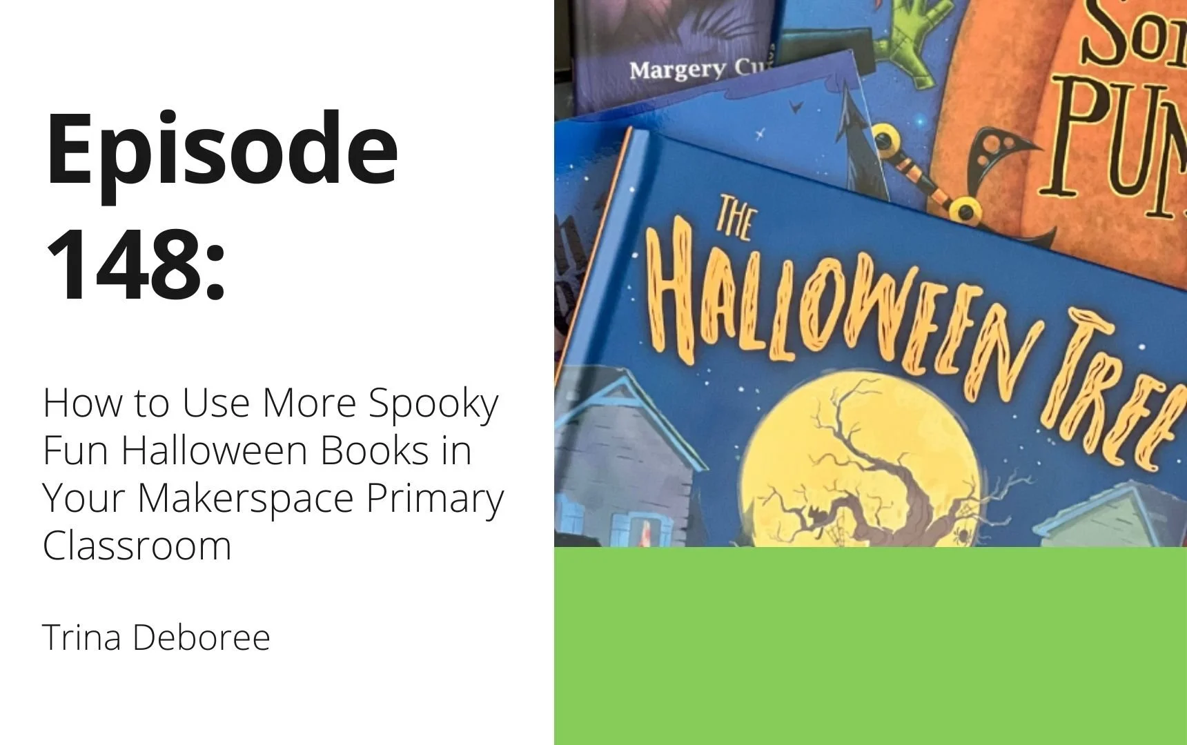 One Tired Teacher 148: Using Fun Halloween Books in Primary Classroom ...