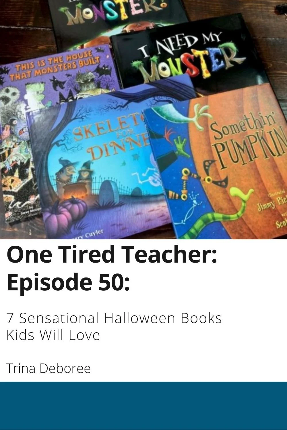 One Tired Teacher 50: 7 Spooky Books for Halloween Kids Love - One ...