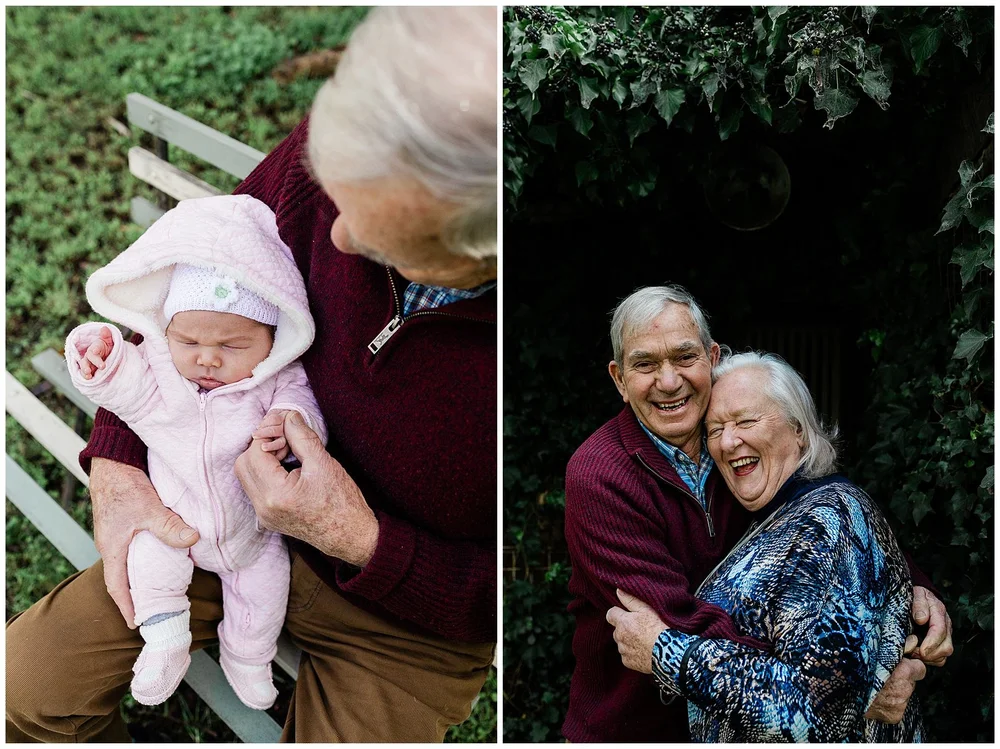 Grandparents and Grandchildren photoshoot