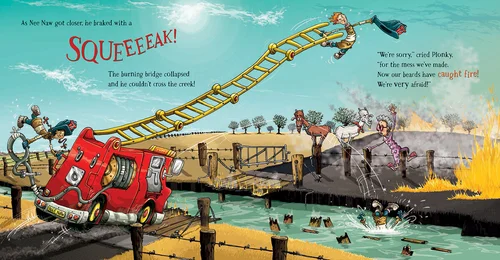 Nee Naw The Little Fire Engine - series — paul beavis