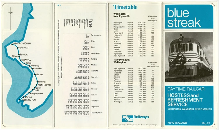 Mock-up of a fictional Manawatu-Whanganui commuter rail timetable : r/palmy