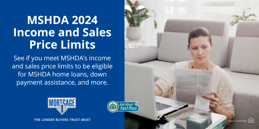 MSHDA Sales Price & Income Limits 2024 — My Gates Team