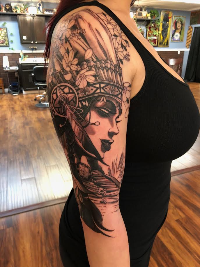 Warrior Princess Tattoo