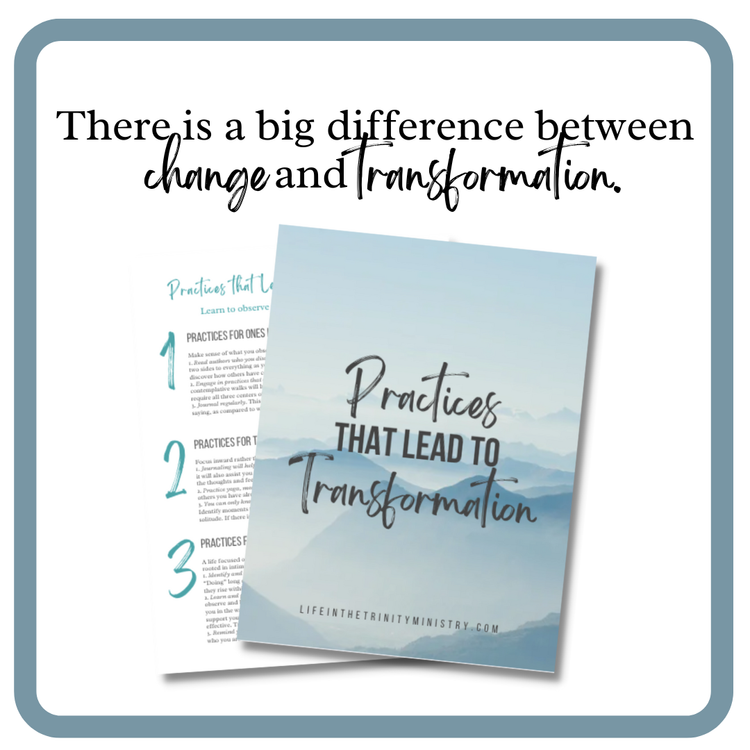 Curriculum — LIFE IN THE TRINITY MINISTRY