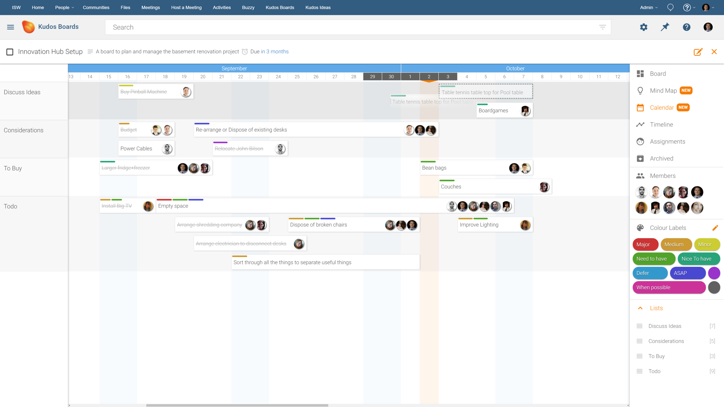 Boards — Kudos Apps
