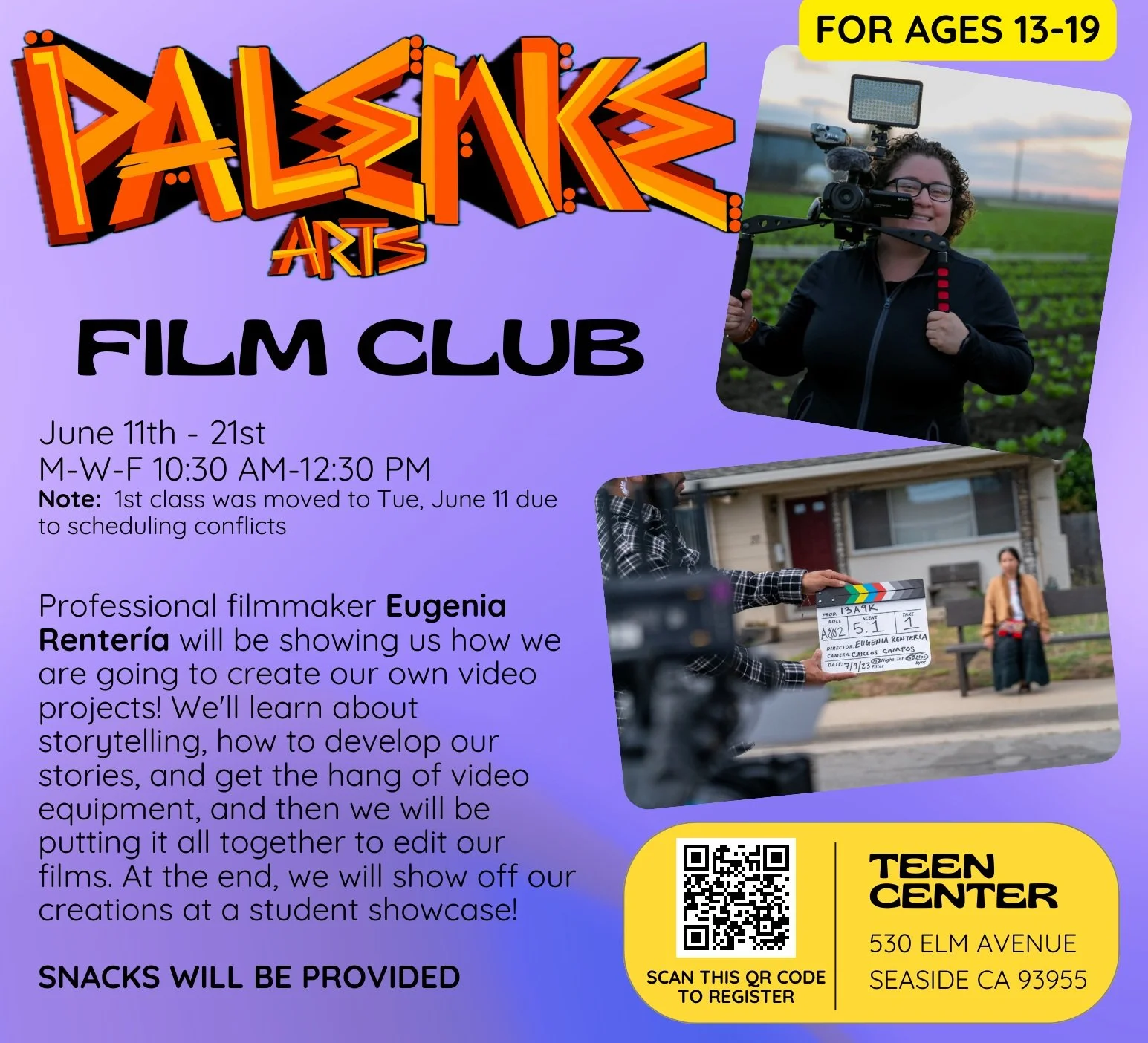 Teen Arts Center — Palenke Arts