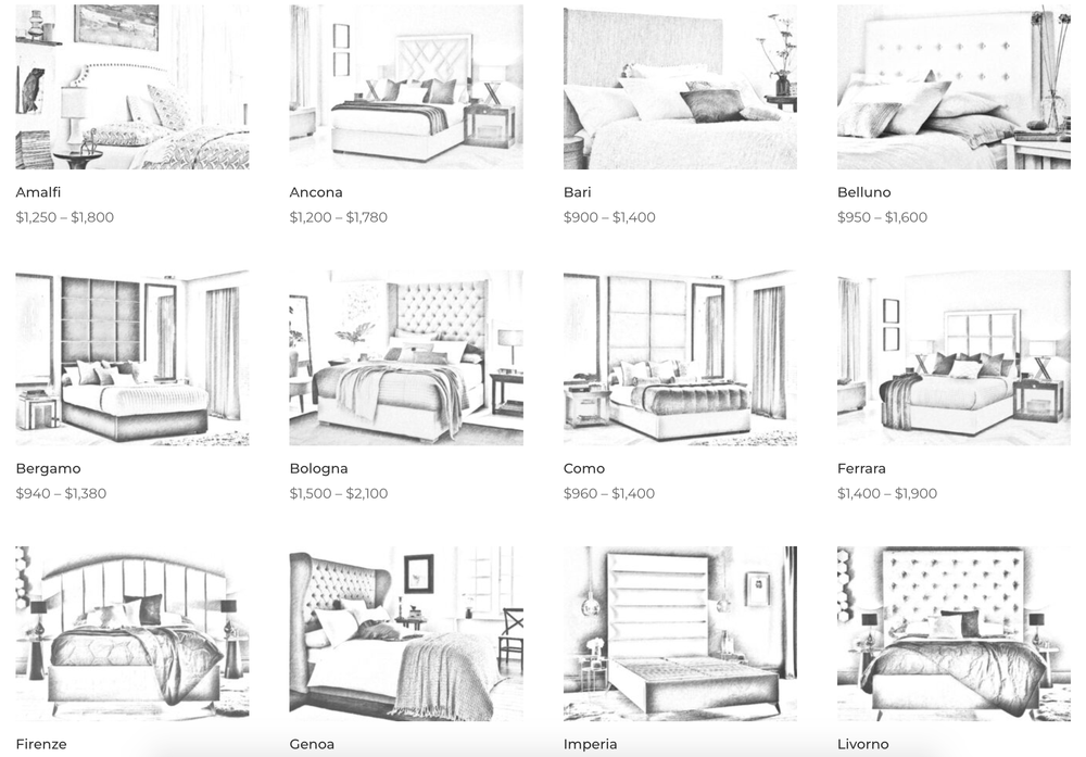 Designer Beds — Design Choice Enterprises - Commercial Furniture Sydney