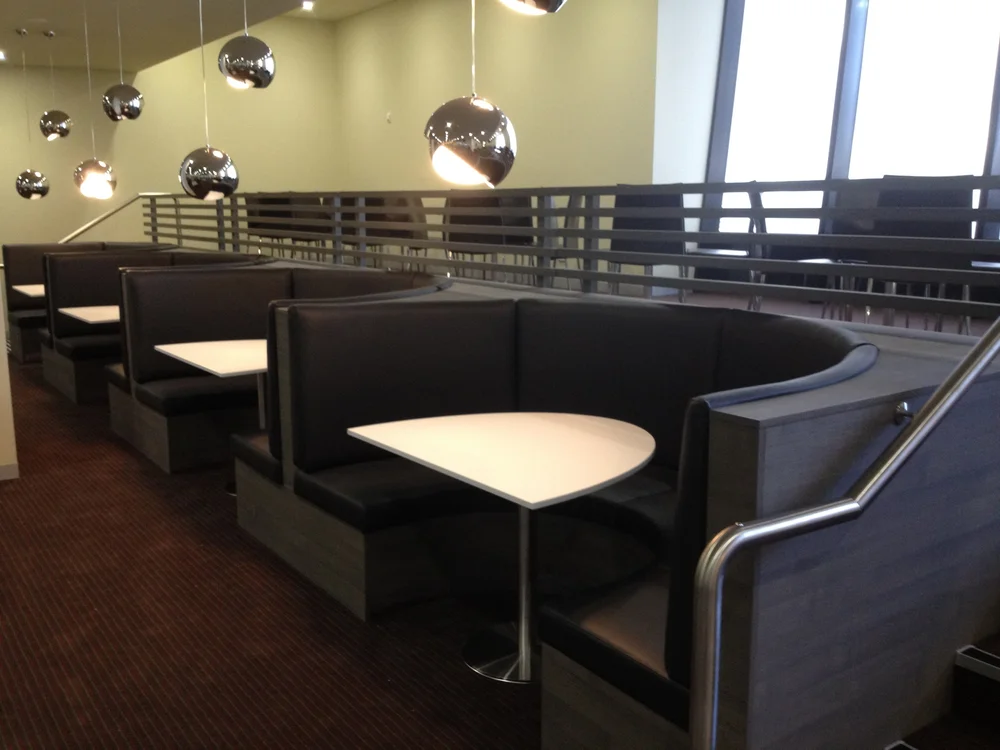 Circular Booth Seating: — Design Choice Interiors - Commercial ...