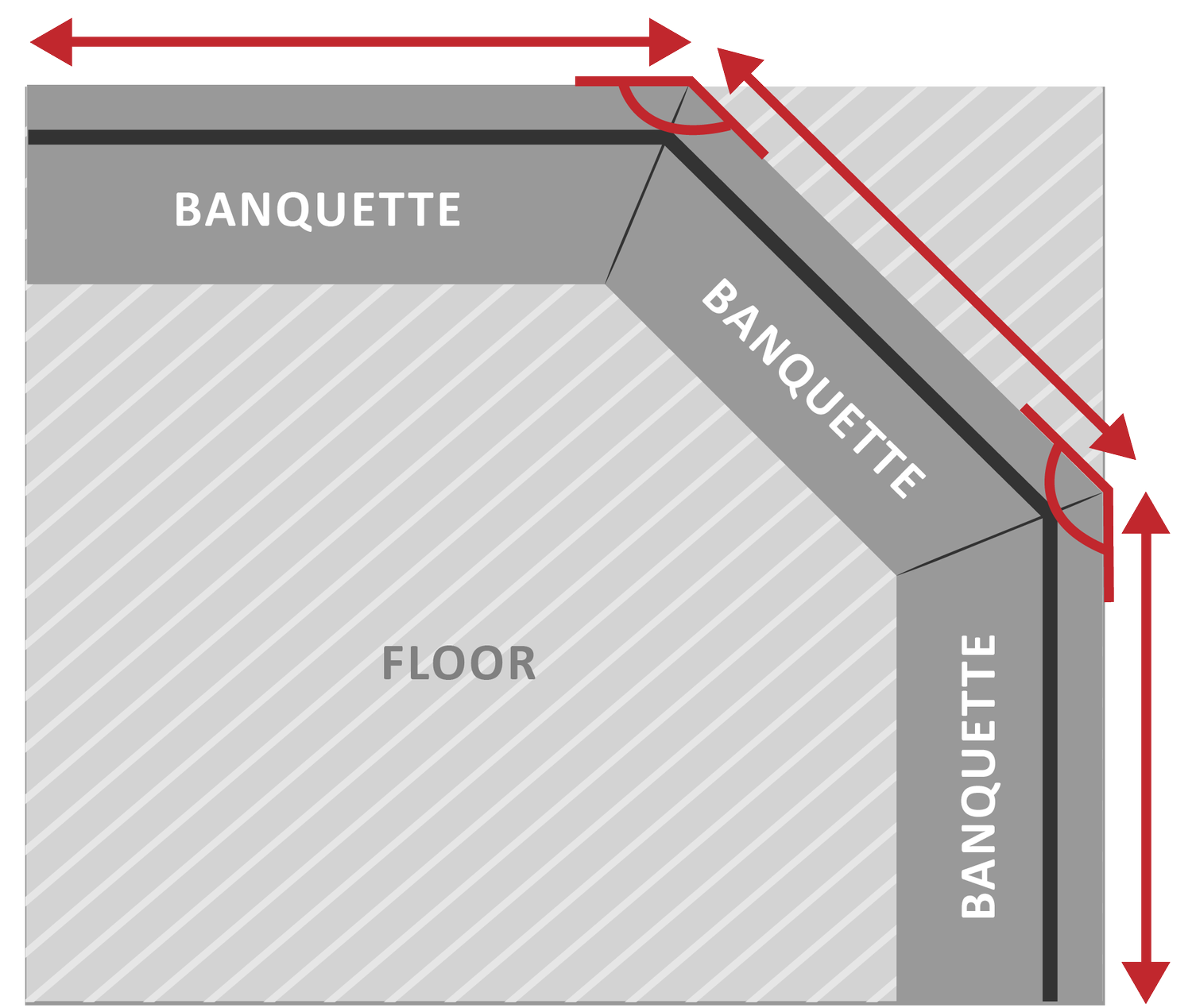 Banquette Seating Step 1 — Design Choice Interiors - Commercial ...