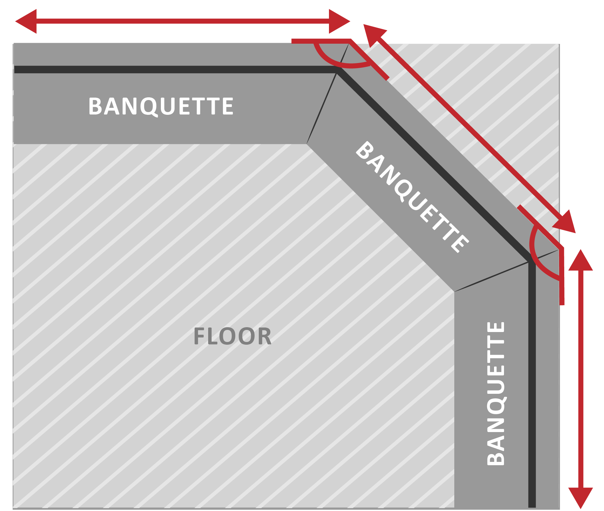 Banquette Seating Step 1 — Design Choice Interiors - Commercial ...