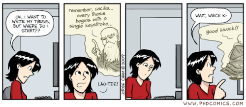 Thesis Writing Cartoon