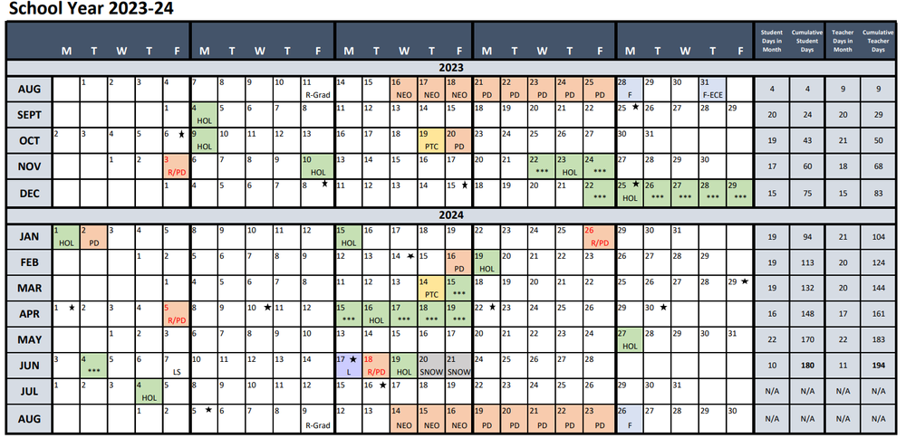 DCPS Calendar — Hyde Addison Elementary School