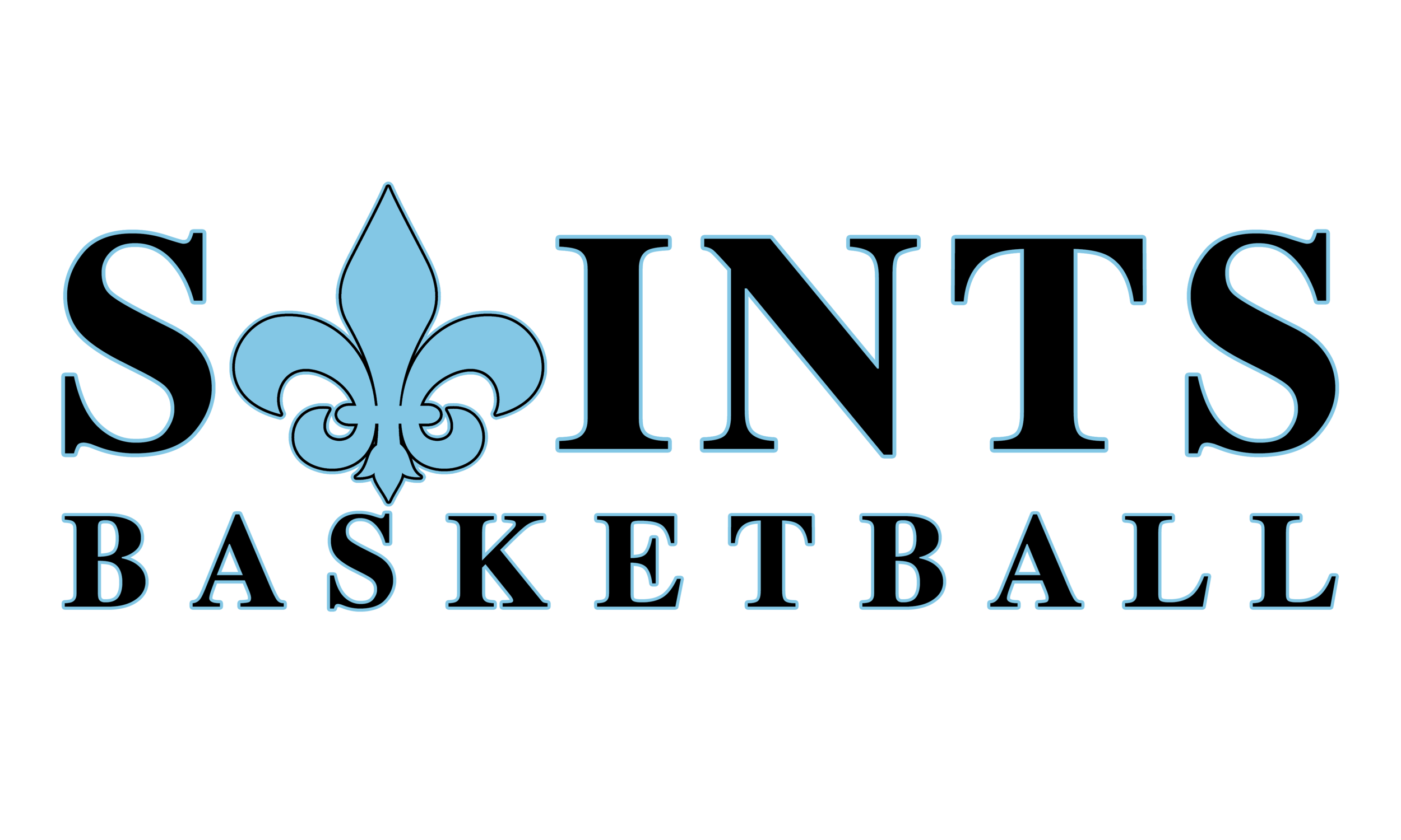 Saints Basketball Logo