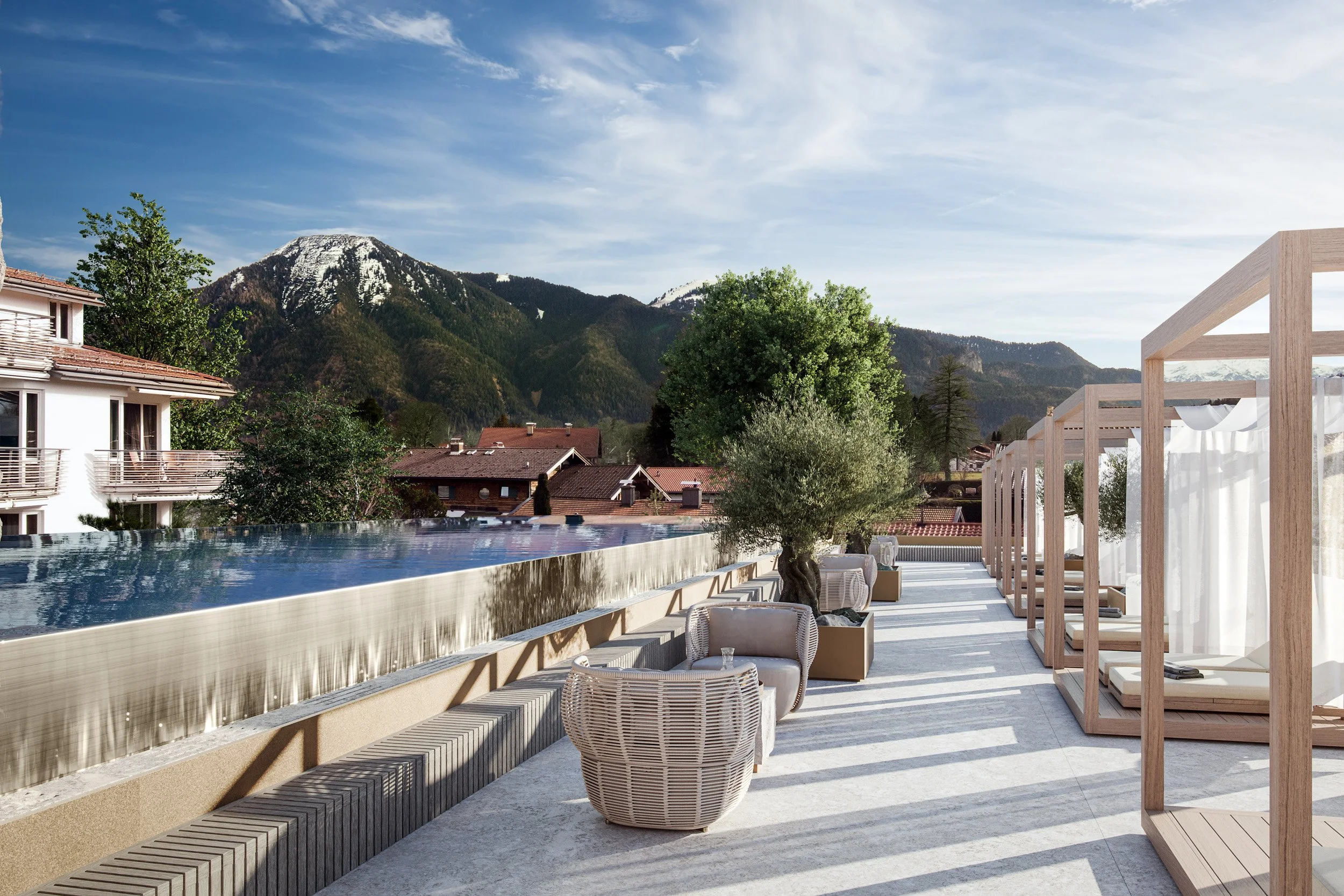 The Faction — Bavarian Alps Hotel | Andreas Erlacher Architekt | CGI