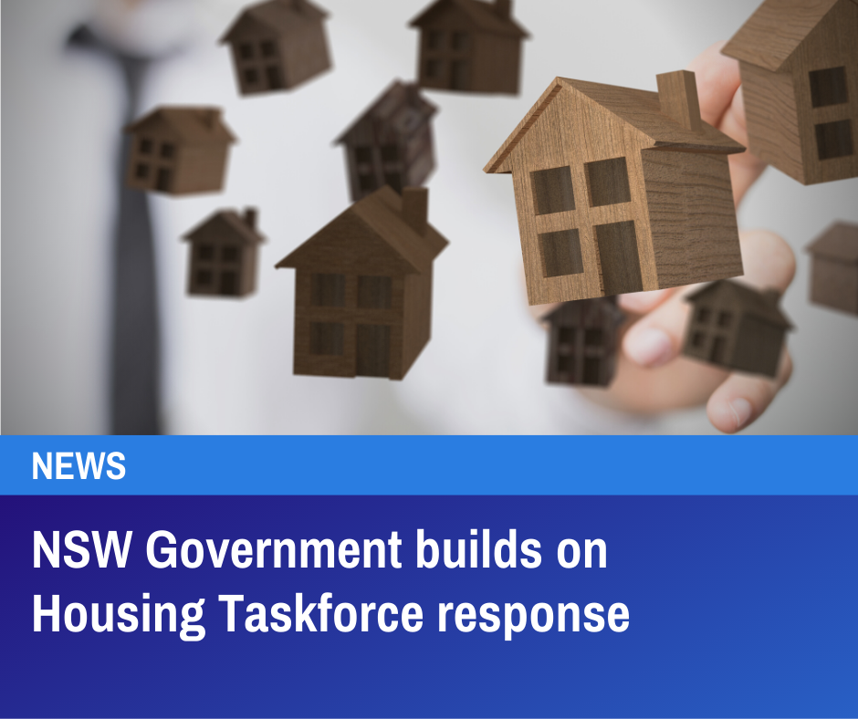 NSW Government builds on Housing Taskforce response — Regional Development Australia - Riverina NSW