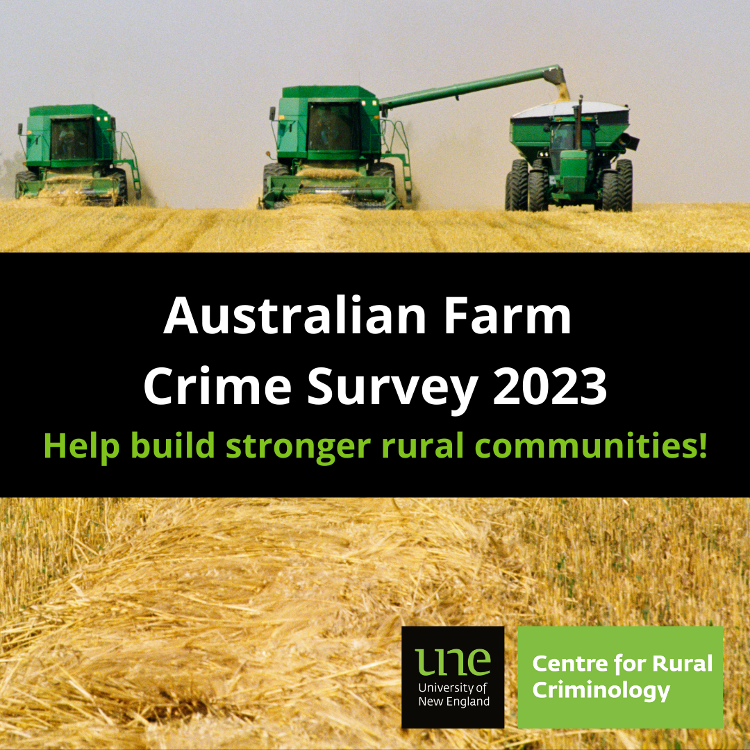 FINAL CALL FOR NATIONAL FARM CRIME SURVEY — Regional Development ...
