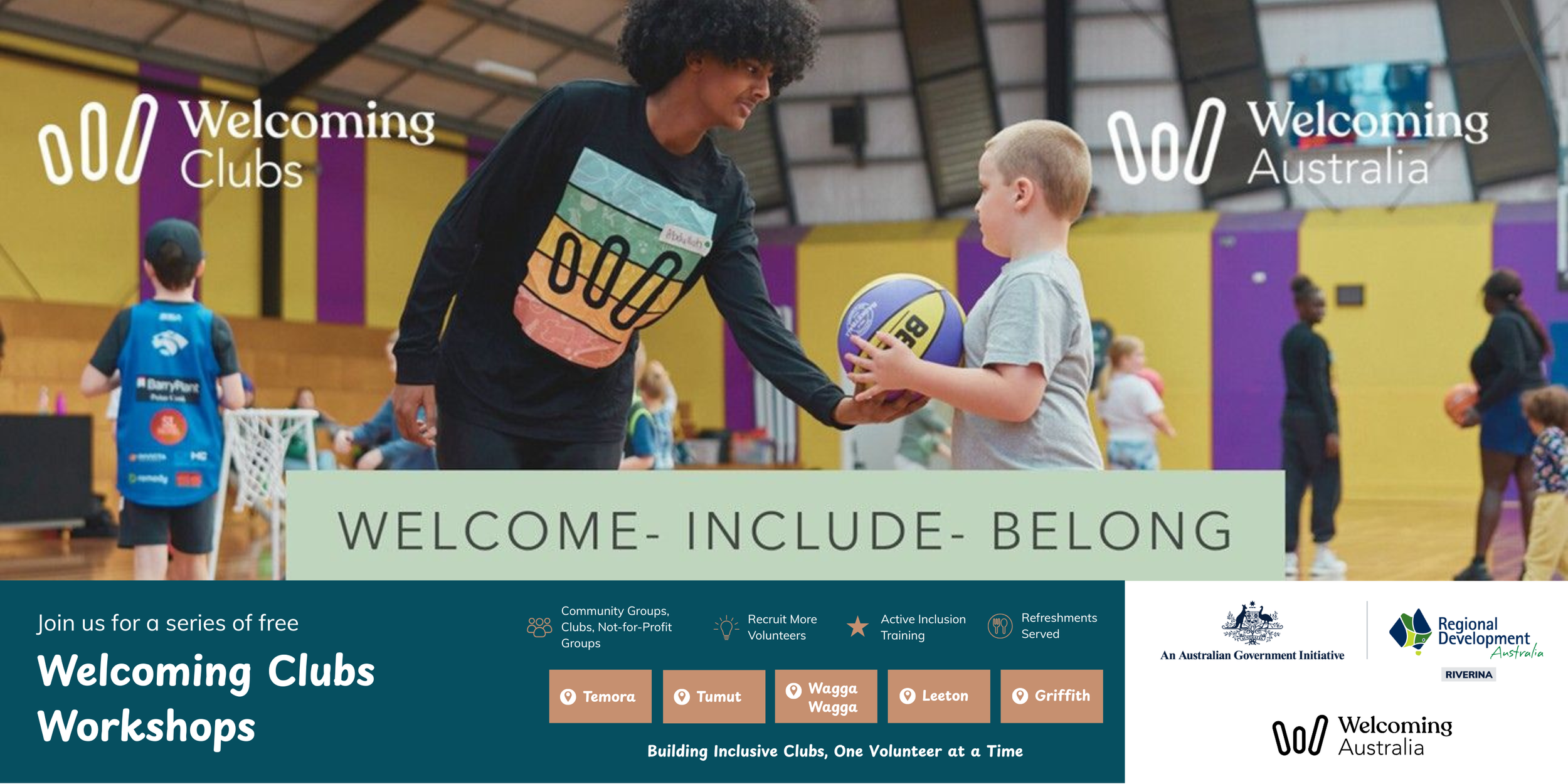 Welcoming Clubs Workshops — Regional Development Australia - Riverina NSW