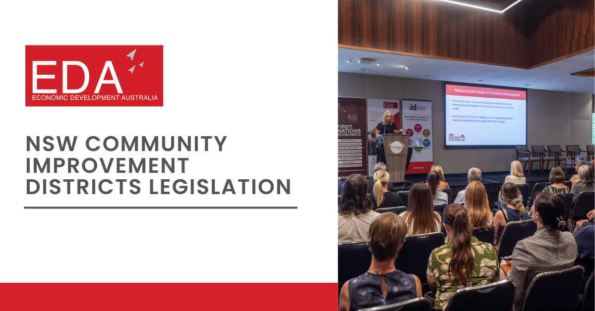 NSW Community Improvement District Legislation — Regional Development ...