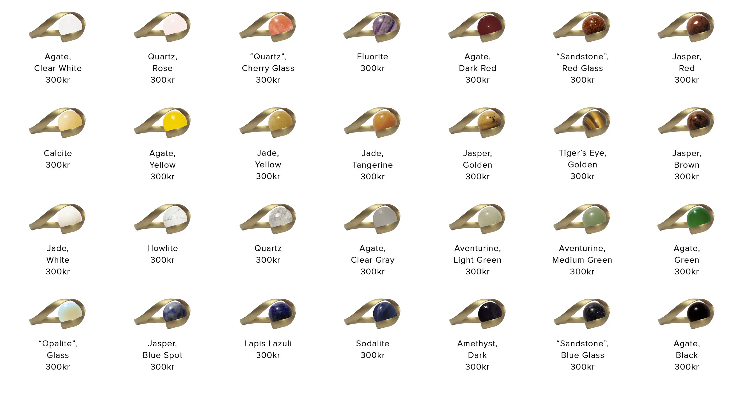 Camilla Weylandt — SPHERE ring with custom stone fitting