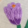 Crocus embroidery kit — Embellished Elephant
