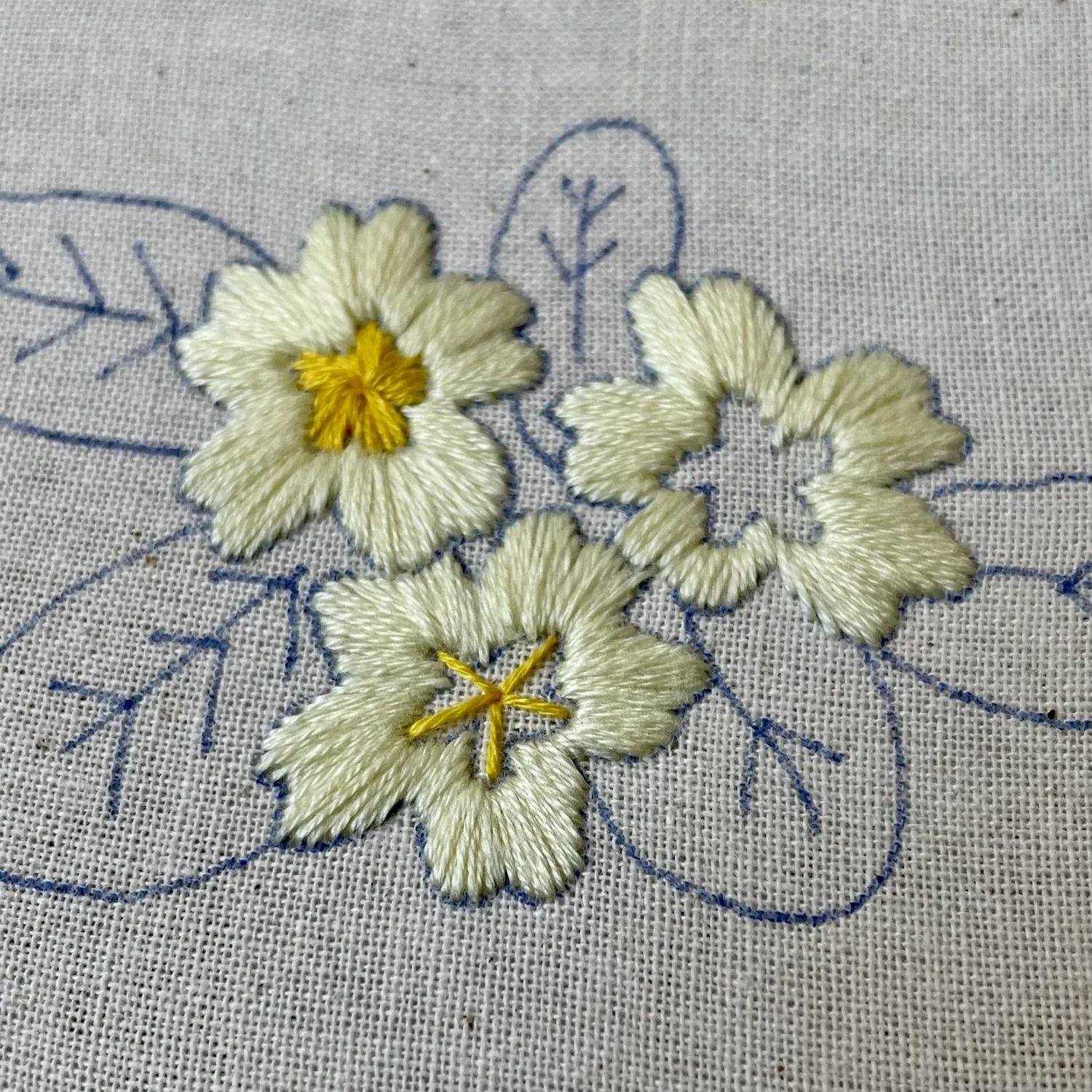 Primrose Embroidery Kit — Embellished Elephant