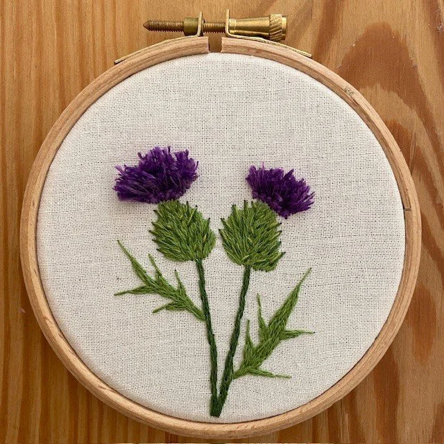 Autumn 2024 - Thistle Pattern — Embellished Elephant