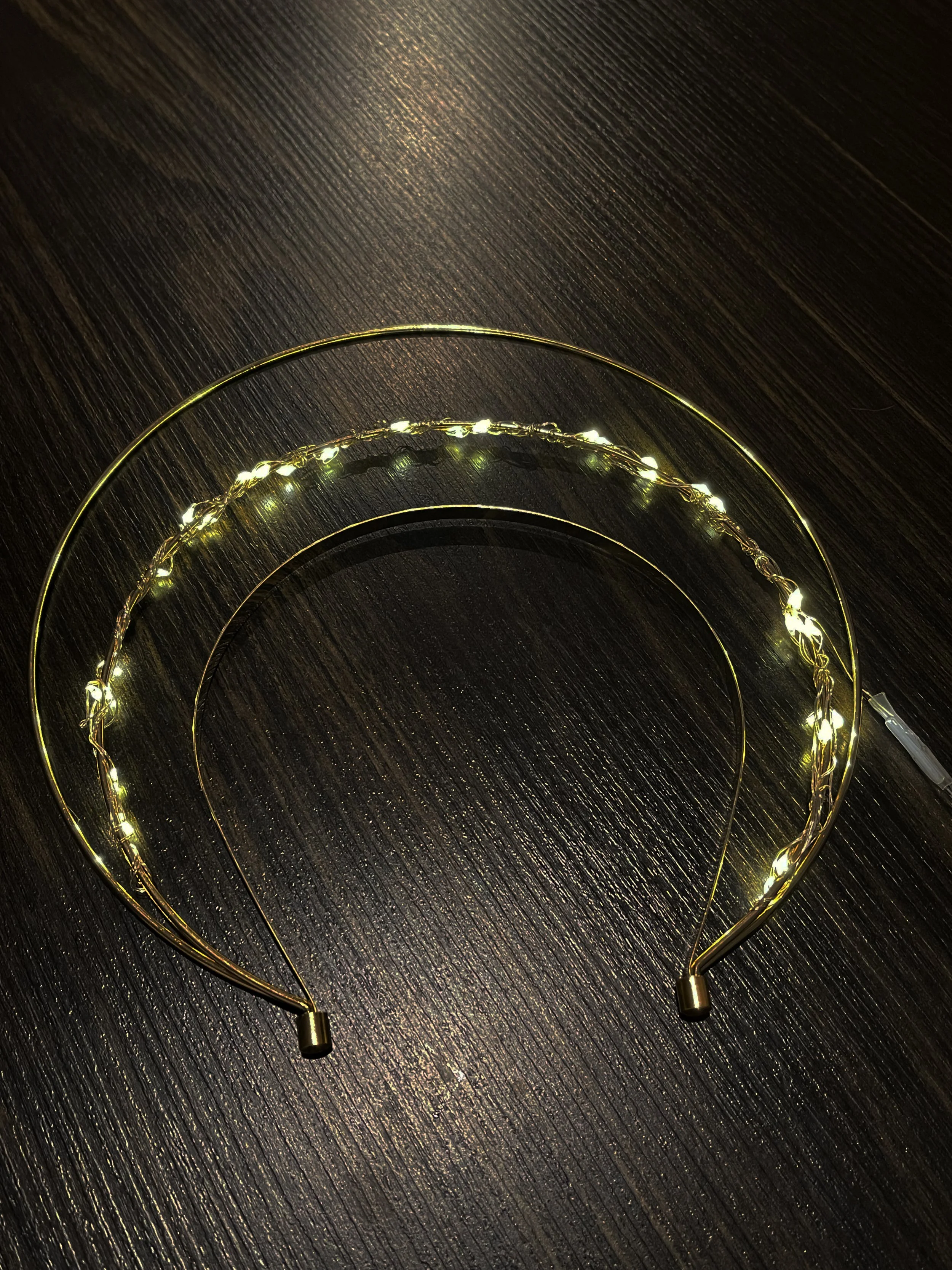 Gold Goddess LED Crown - Festival Accessories — Joshua Tree Rock & Lotus