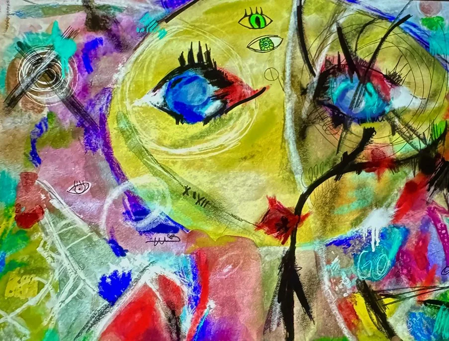 Art — Joshua Tree Rock & Lotus